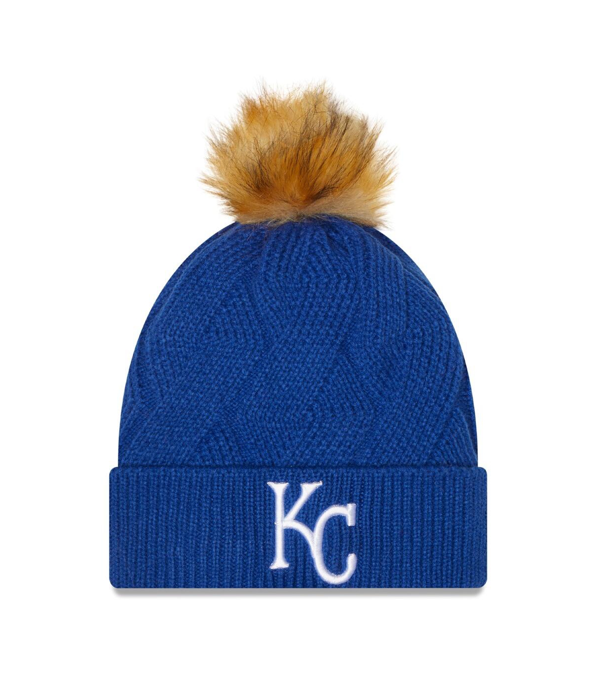 Click here for Womens New Era Royal Kansas City Royals Snowy Cuff... prices