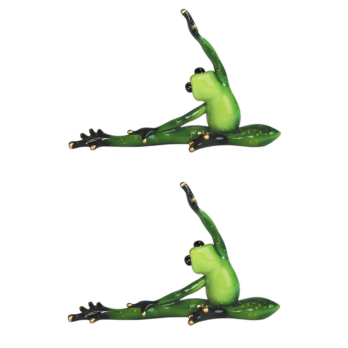 Click here for Fc Design 2-pc Frog Doing Yoga Head to Knee Pose 8... prices