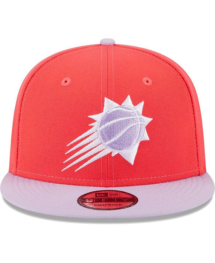 New Era Men's Red, Lavender Phoenix Suns 2-Tone Color Pack 9FIFTY ...