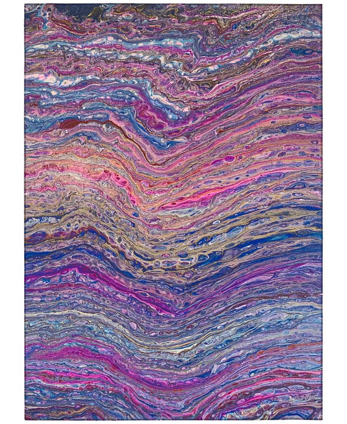 Addison Karina Outdoor Washable AKC33 10' x 14' Area Rug - Macy's