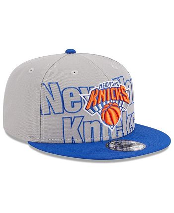 New Era Men's Gray, Blue New York Knicks 2023 NBA Draft Two-Tone 9FIFTY ...