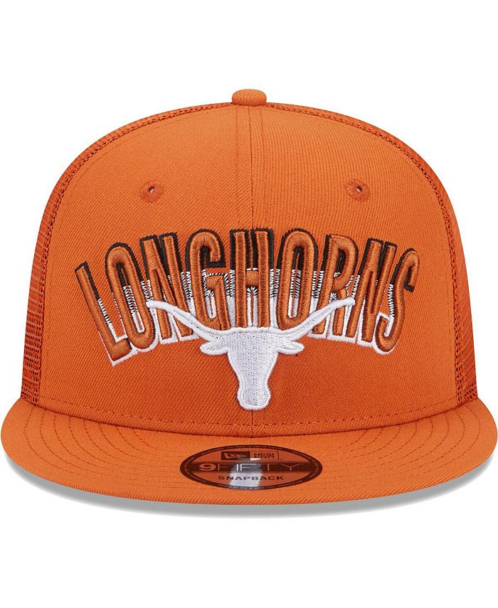New Era Men's Texas Orange Texas Longhorns Grade Trucker 9FIFTY ...