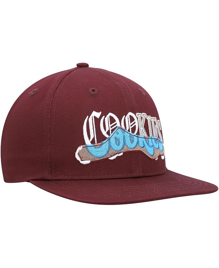 Cookies Men's Burgundy Upper Echelon Snapback Hat - Macy's