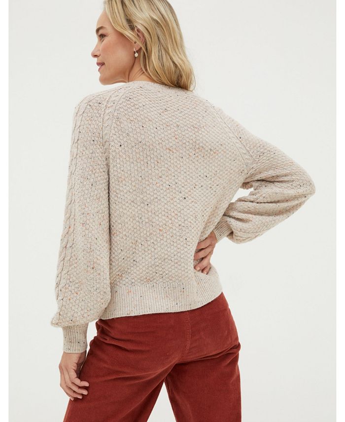 FatFace Women's Chloe Cable Crew Cardigan - Macy's