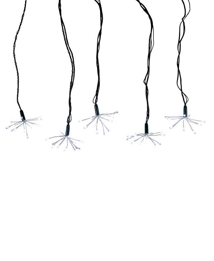 Kurt Adler 75-Light Cluster Burst Cool Super Bright LED Twinkle Light ...