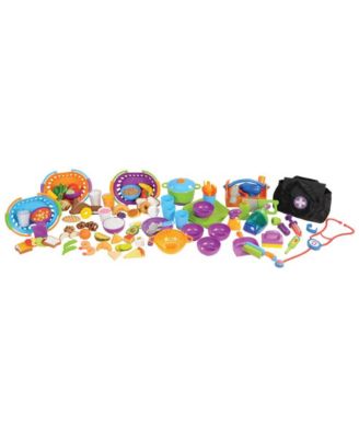Learning Resources Toddler Pretend Play Starter Set - 115 Pieces - Macy's
