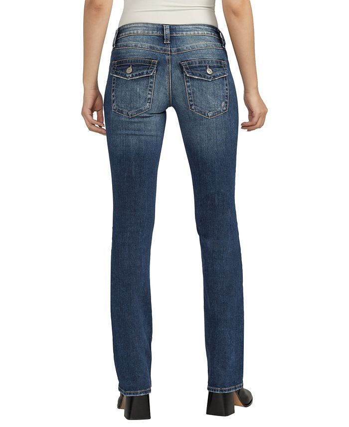 Silver Jeans Co. Women's Tuesday Low Rise Slim Bootcut Jeans - Macy's