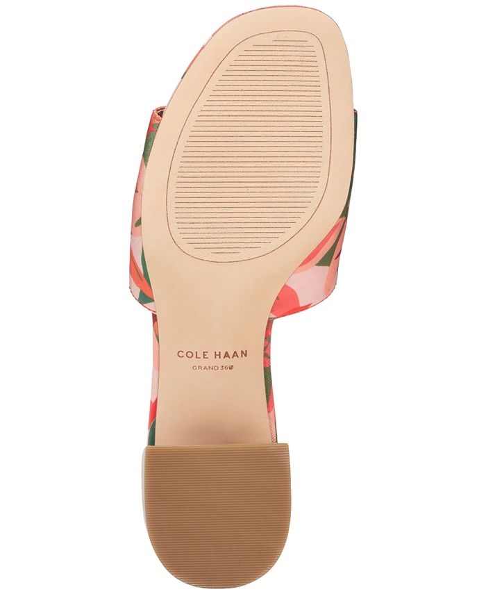 Cole Haan Women's Calli Single-Band Block-Heel Dress Sandals - Macy's