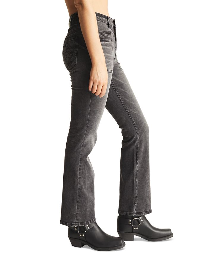 Frye Women's Embroidered-Pocket Bootcut Jeans - Macy's