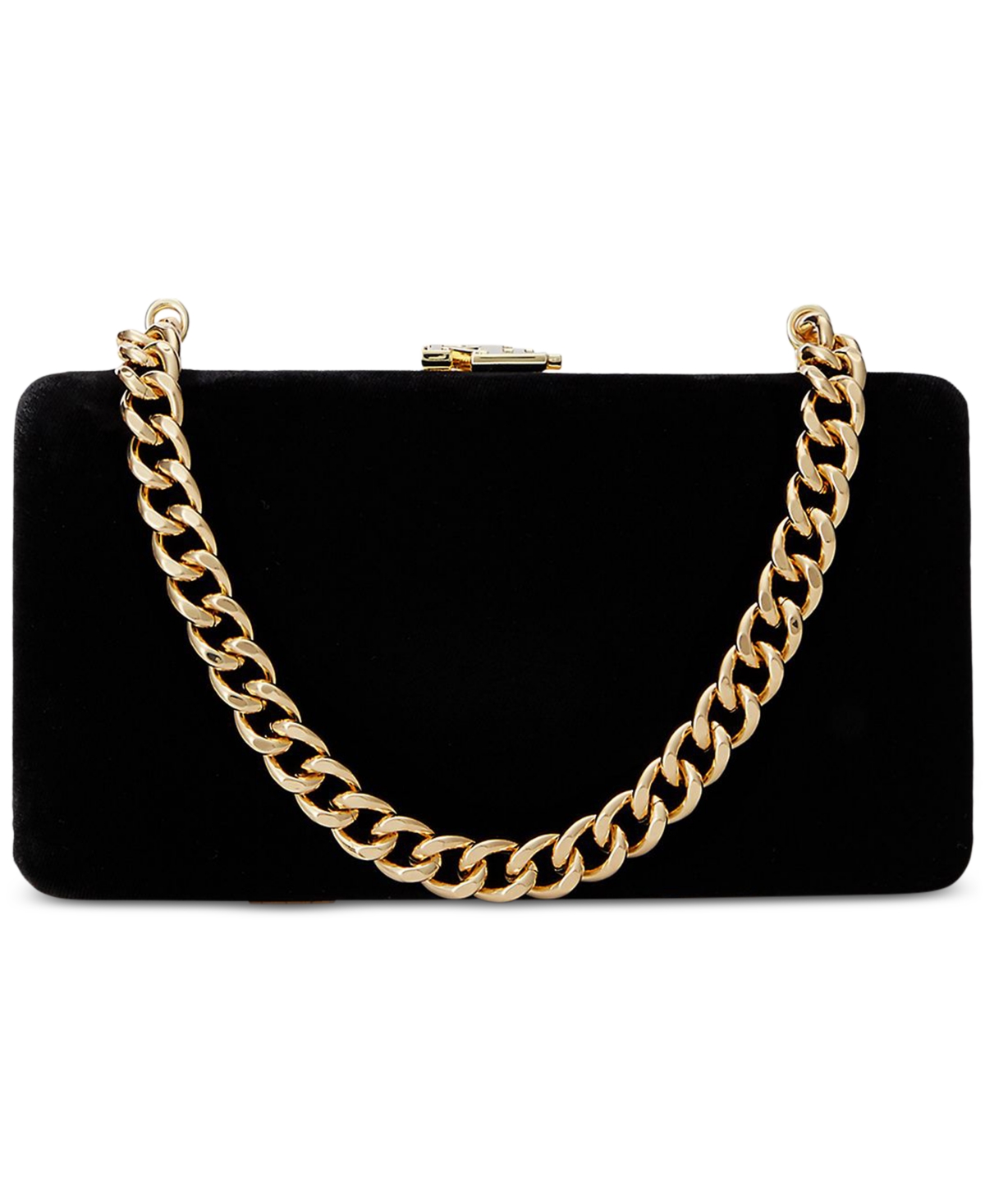 Click here for Lauren Ralph Lauren Velvet Small Franki Mini Clutc... prices