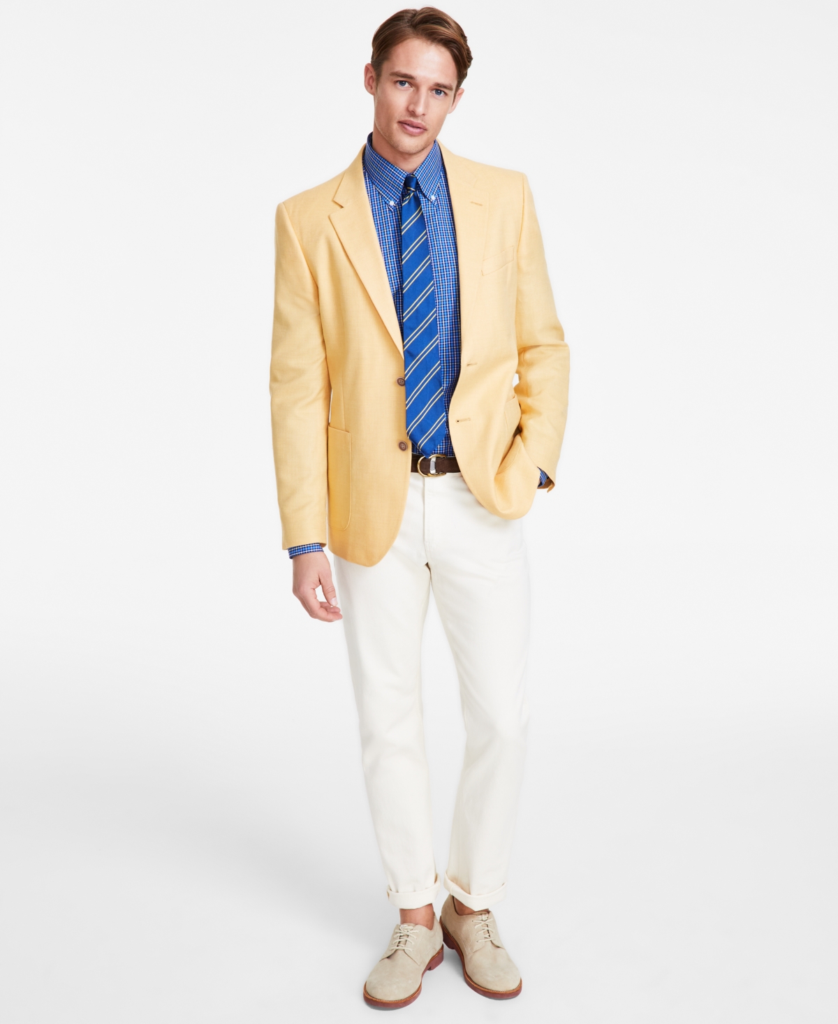 Click here for Nautica Men Modern-Fit Active Stretch Structure We... prices