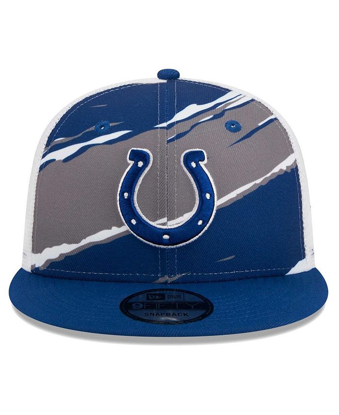 New Era Men's Royal Indianapolis Colts Tear Trucker 9FIFTY Snapback Hat ...