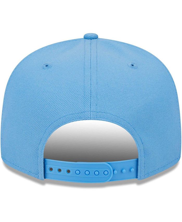 New Era Men's Light Blue Houston Oilers Gridiron Classics Main Script ...