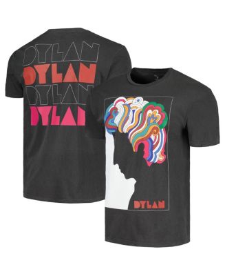 Men's Charcoal Bob Dylan Washed Graphic T-shirt - Macy's
