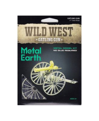 Metal Earth Wild West Gatling Gun Model Kit - Macy's