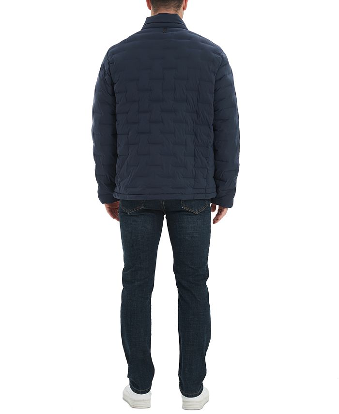 Outdoor United Men's Stretch Seamless Brick Quilted Full-Zip Puffer ...