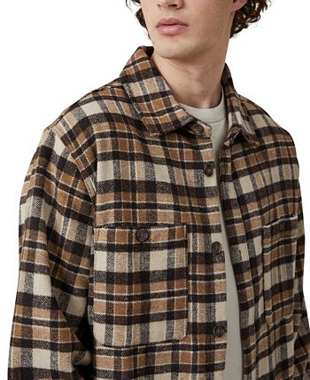 COTTON ON Men's Heavy Over Shirt Jacket - Macy's