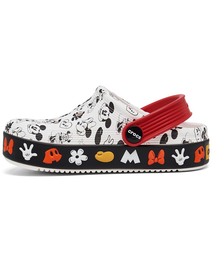 Crocs Toddler Kids Disney Mickey Mouse Off Court Clogs from Finish Line ...