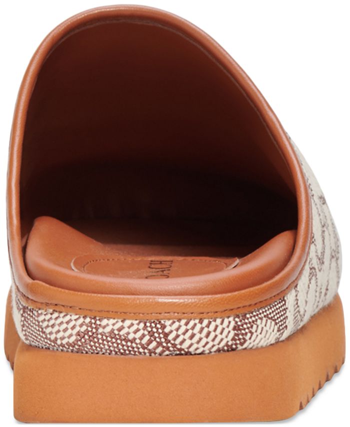 COACH Women's Hadley Slip On Clog Flats - Macy's
