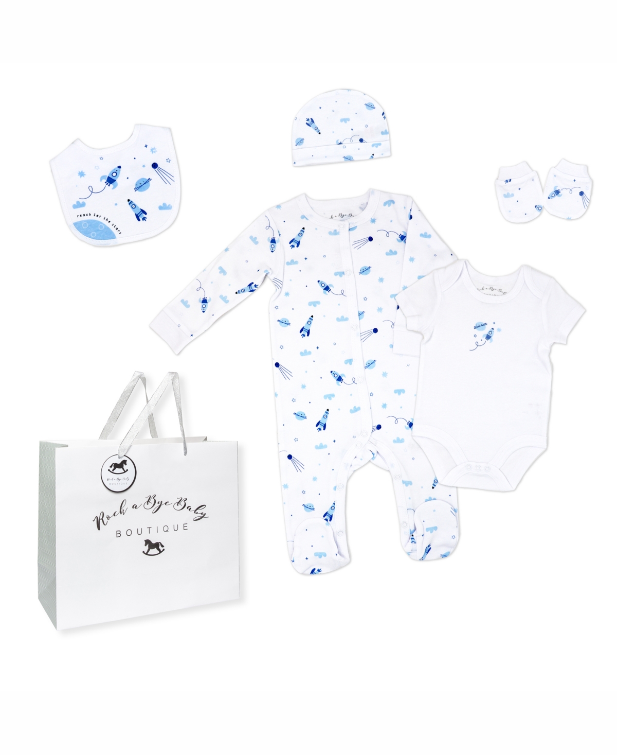 Click here for Rock-a-Bye Baby Boutique Baby Boys Layette Gift Ba... prices