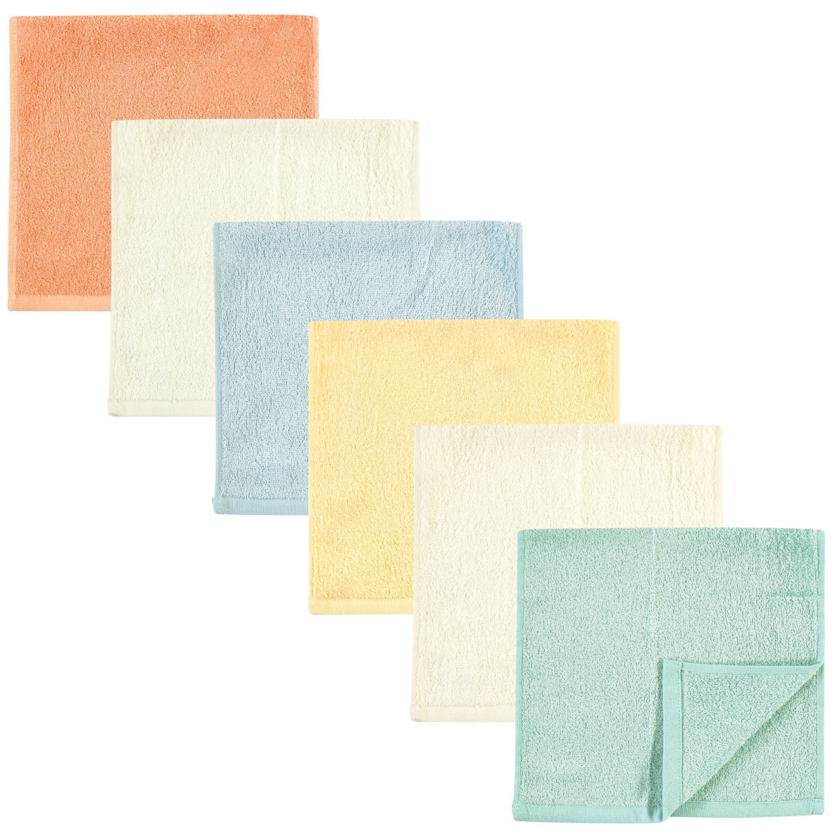 Click here for Hudson Baby Infant Rayon from Bamboo Burpcloth 6pk... prices