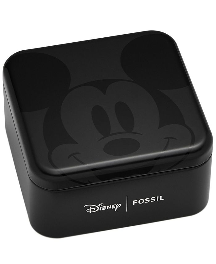 Fossil Disney x Fossil Special Edition Men's Hematite Crystal Mickey ...