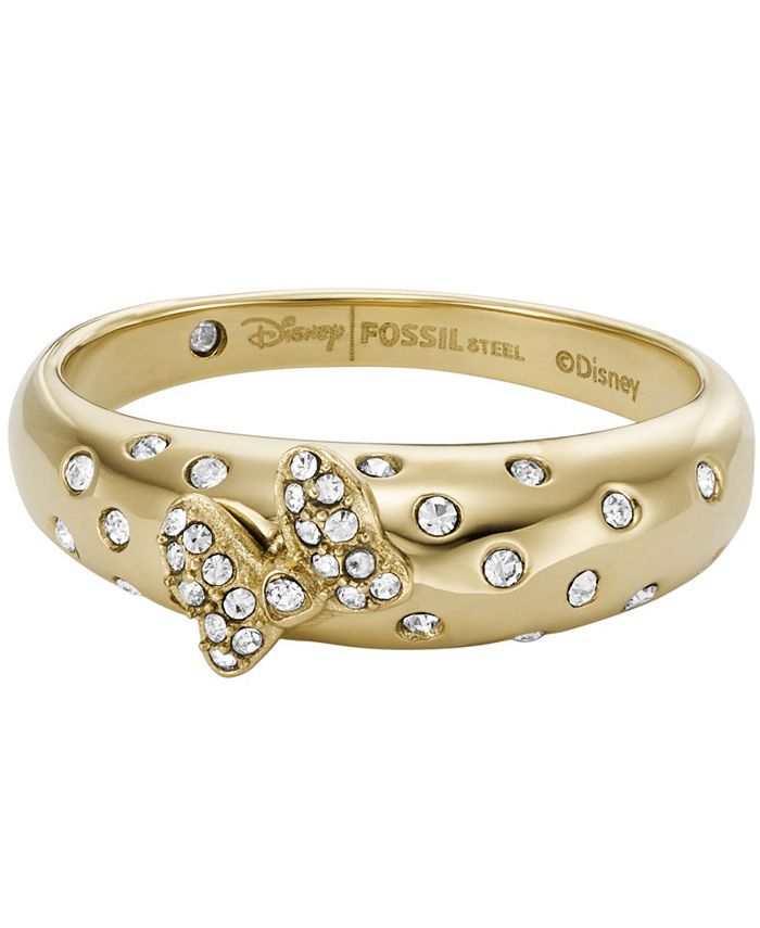 Fossil Disney x Fossil Special Edition Women's Clear Crystal Minnie ...