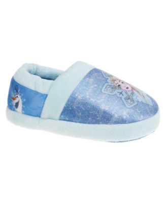 Disney Toddler Girls Frozen Anna, Elsa and Olaf Dual Sizes Slippers ...
