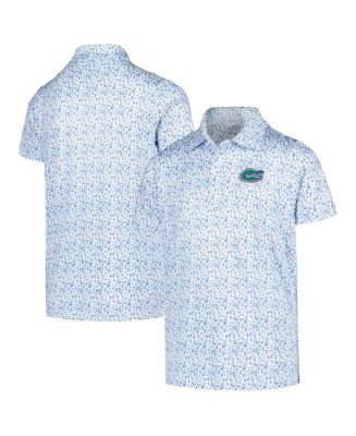 Big Boys Garb Royal Florida Gators Allover Print Polo Shirt - Macy's