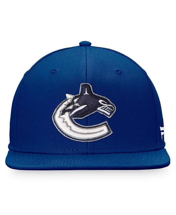 Fanatics Men's Blue Vancouver Canucks Core Primary Logo Fitted Hat - Macy's