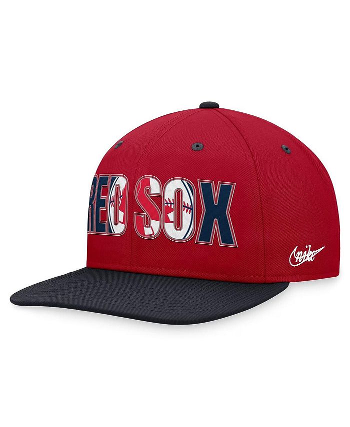 Nike Men's Red Boston Red Sox Cooperstown Collection Pro Snapback Hat ...