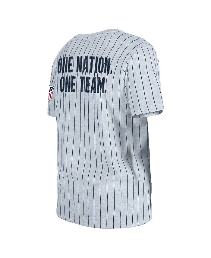 New Era Men's 5th & Ocean by Gray Distressed USMNT Throwback Mesh ...