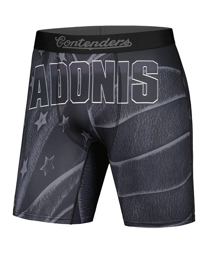 Contenders Clothing Men's Black Creed III Adonis Flag Boxer Briefs - Macy's
