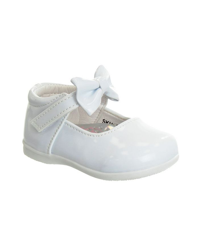 Josmo Toddler Girls Bow Detail Round Toe Dress Shoes - Macy's