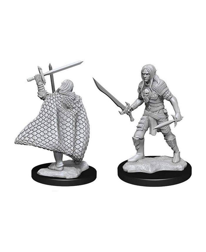 WizKids Pathfinder Battles Deep Cuts Unpainted Male Elf Fighter Sword ...
