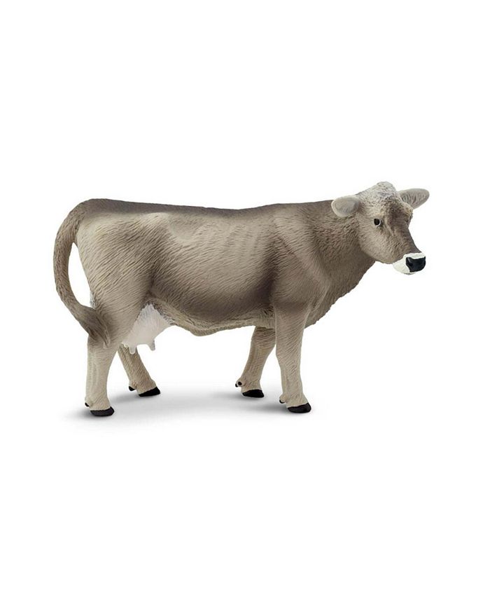 Safari Ltd Brown Swiss Cow Wild Safari Farm Figure - Macy's