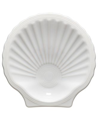 Fiesta Coastal Shell-Shaped Plate - Macy's