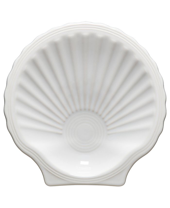 Fiesta Coastal Shell-Shaped Plate - Macy's