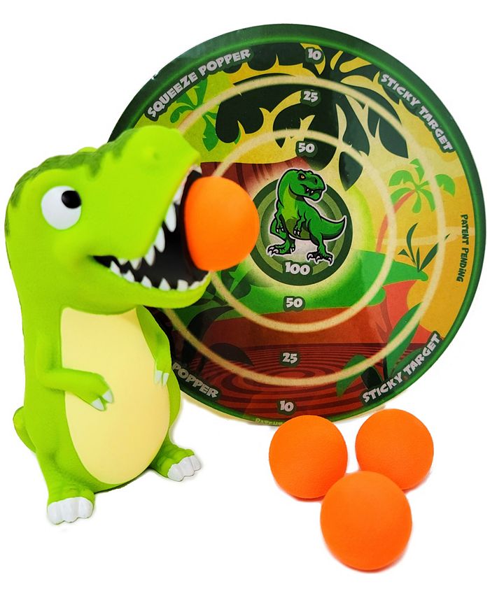 Bumper Sticker Vinyl Decal Hog Wild T-Rex Ball Popper Toy - Air Powered ...