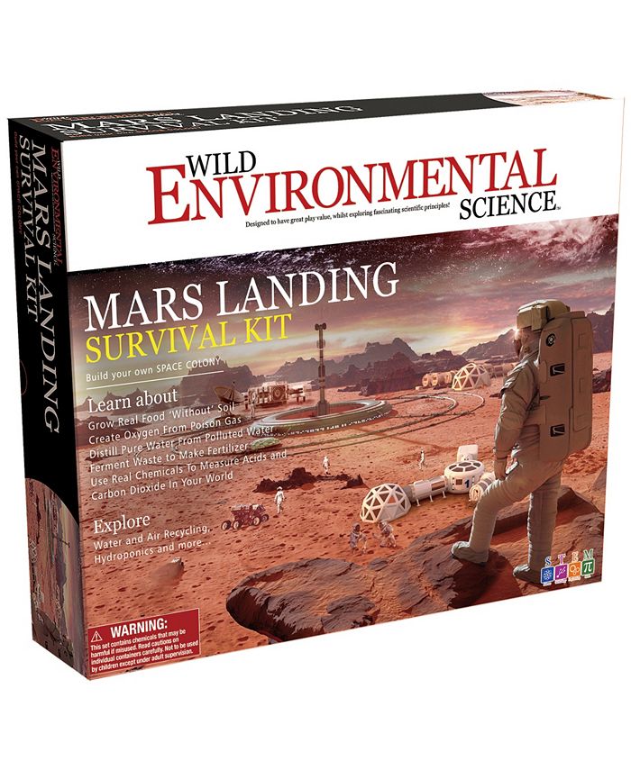 WILD! Science Wild Environmental Science - Mars Landing Survival Kit ...