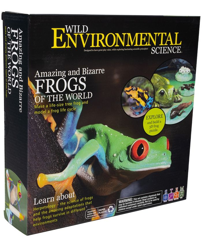 WILD! Science Wild Environmental Science - Amazing and Bizarre Frogs of the World - Macy's