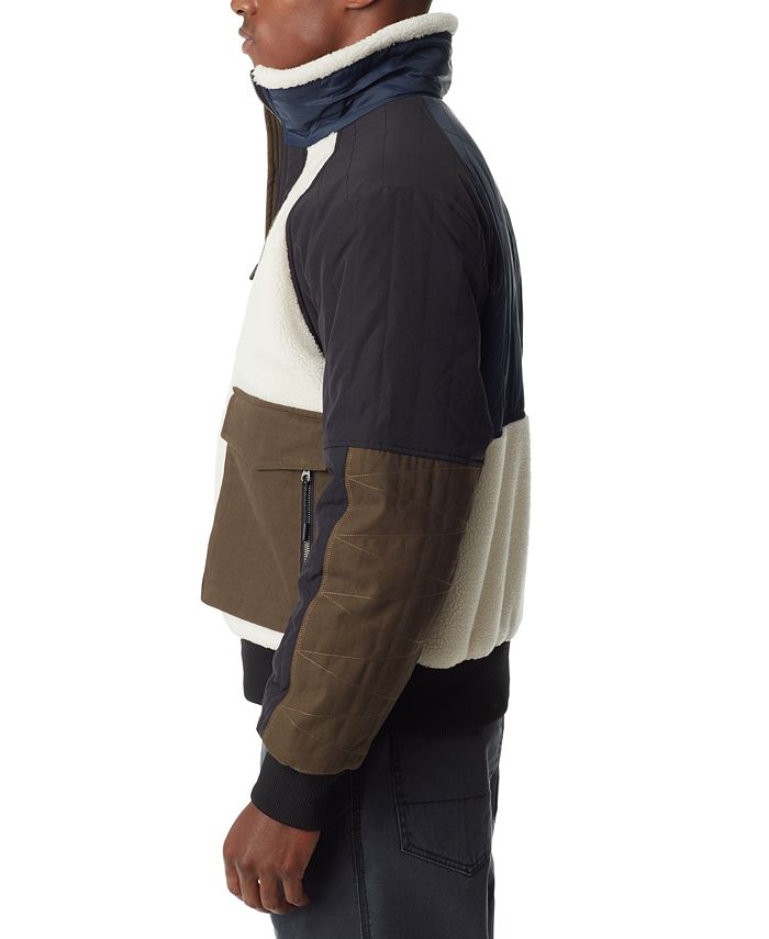 BASS OUTDOOR Men's Mixed-Media Full-Zip Bomber Jacket - Macy's