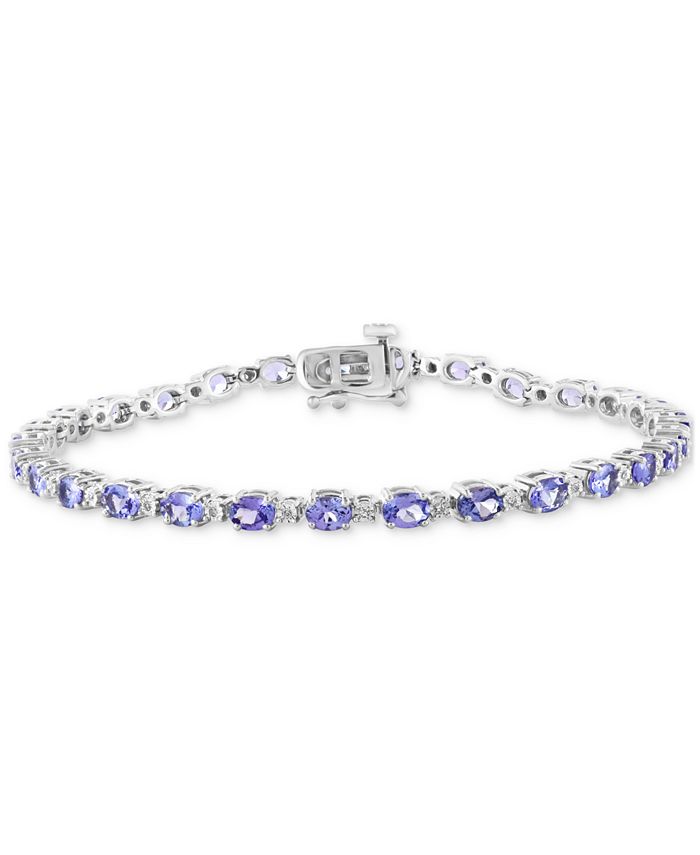 EFFY Collection EFFY® Tanzanite (4-3/4 ct. t.w.) & Diamond (1/20 ct. t ...