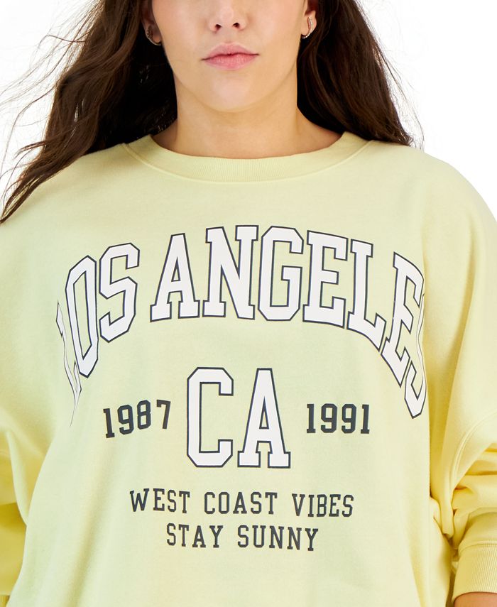 Grayson Threads, The Label Trendy Plus Size Los Angeles Sweatshirt - Macy's