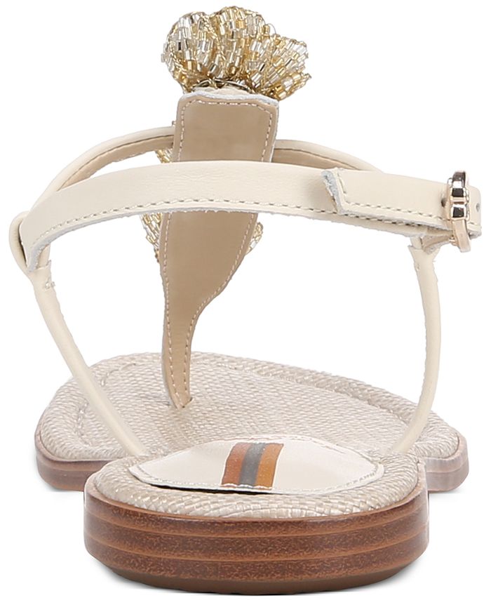 Sam Edelman Women's Gigi Flora Embellished Thong Sandals - Macy's