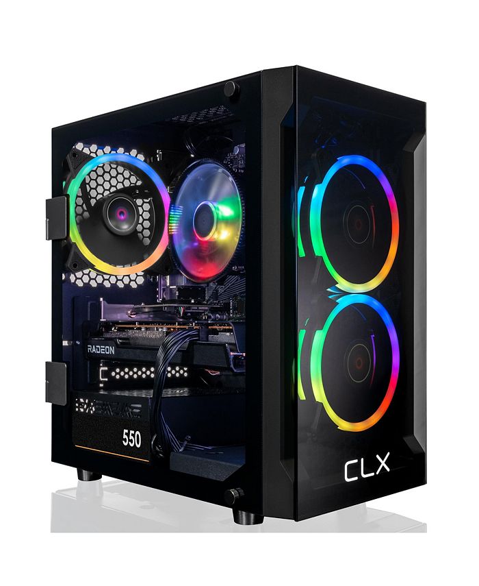 CLX SET Gaming Desktop - AMD Ryzen 7 5700X 3.4GHz 8-Core Processor ...