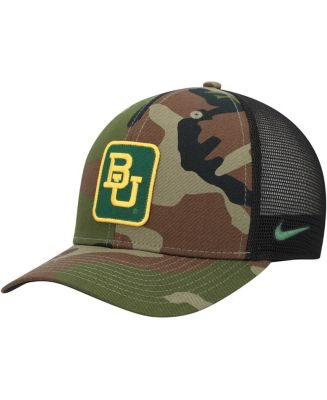 Men's Nike Camo, Black Baylor Bears Classic99 Trucker Snapback Hat - Macy's