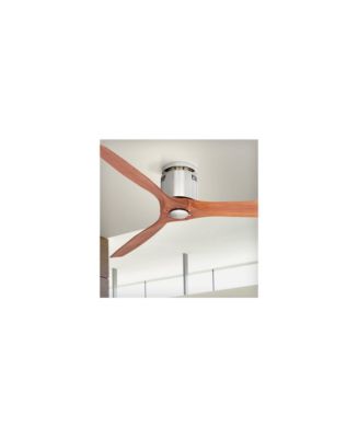 52" Windspun Modern Rustic Hugger Low Profile Indoor Ceiling Fan with ...