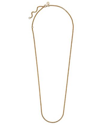 Pandora Moments 14K Gold-Plated Rolo Chain Necklace - Macy's