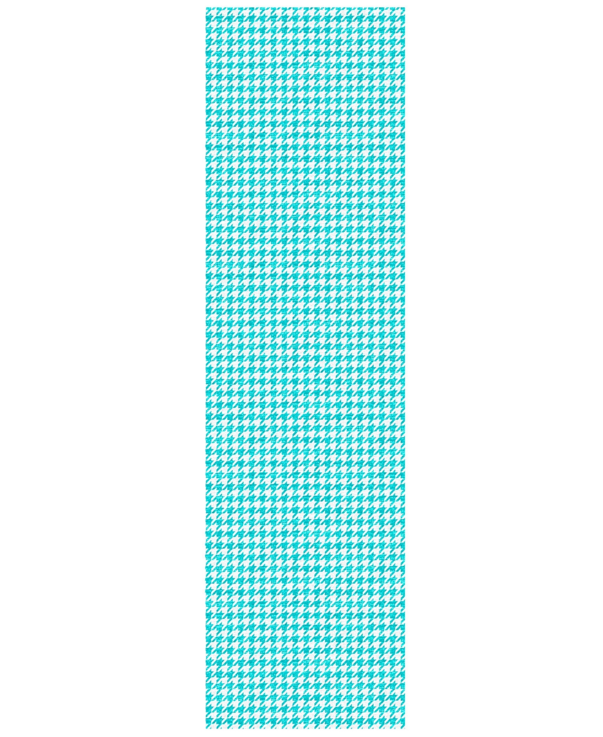 Click here for Dalyn Hinton HN1 23 x 12 Runner Area Rug - Aqua prices